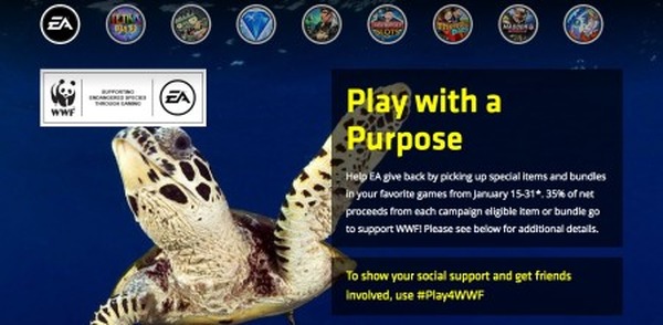 EA、WWFと協力し野生動物や生態系を保護する活動「PLAY FOR A PURPOSE」を支援 | GameBusiness.jp
